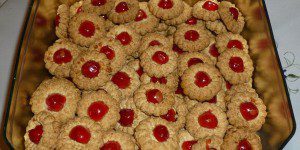 Petits sablés avec cerise confite | Bredele.fr