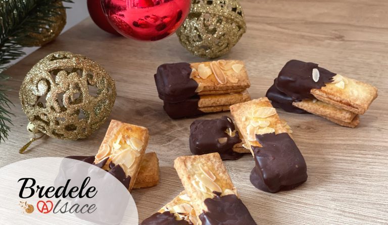Buchettes chocolat amande / Bredele de Noël | Bredele.fr